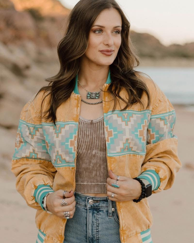 Back To The 90s Aztec Jacket - Also in Plus Size – Gypsy Ranch Boutique