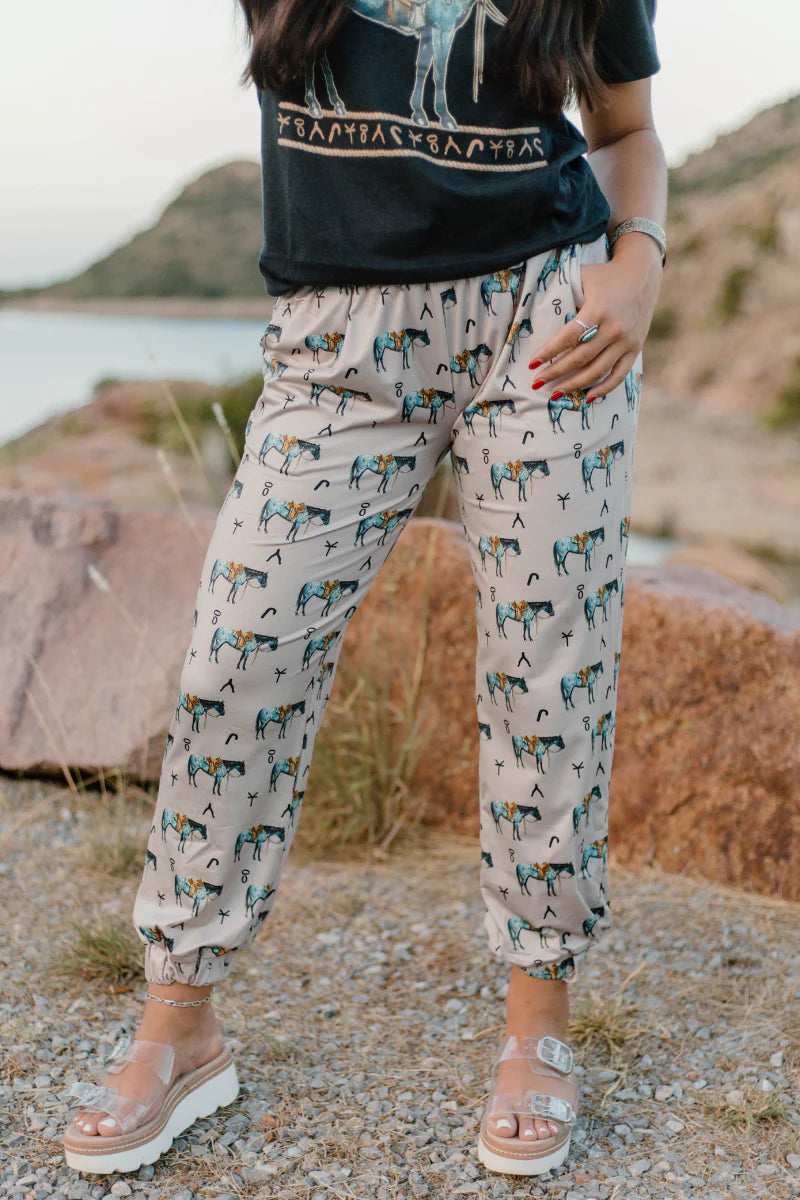 Old Town Road Jogger Bottom - Also in Plus Size – Gypsy Ranch Boutique