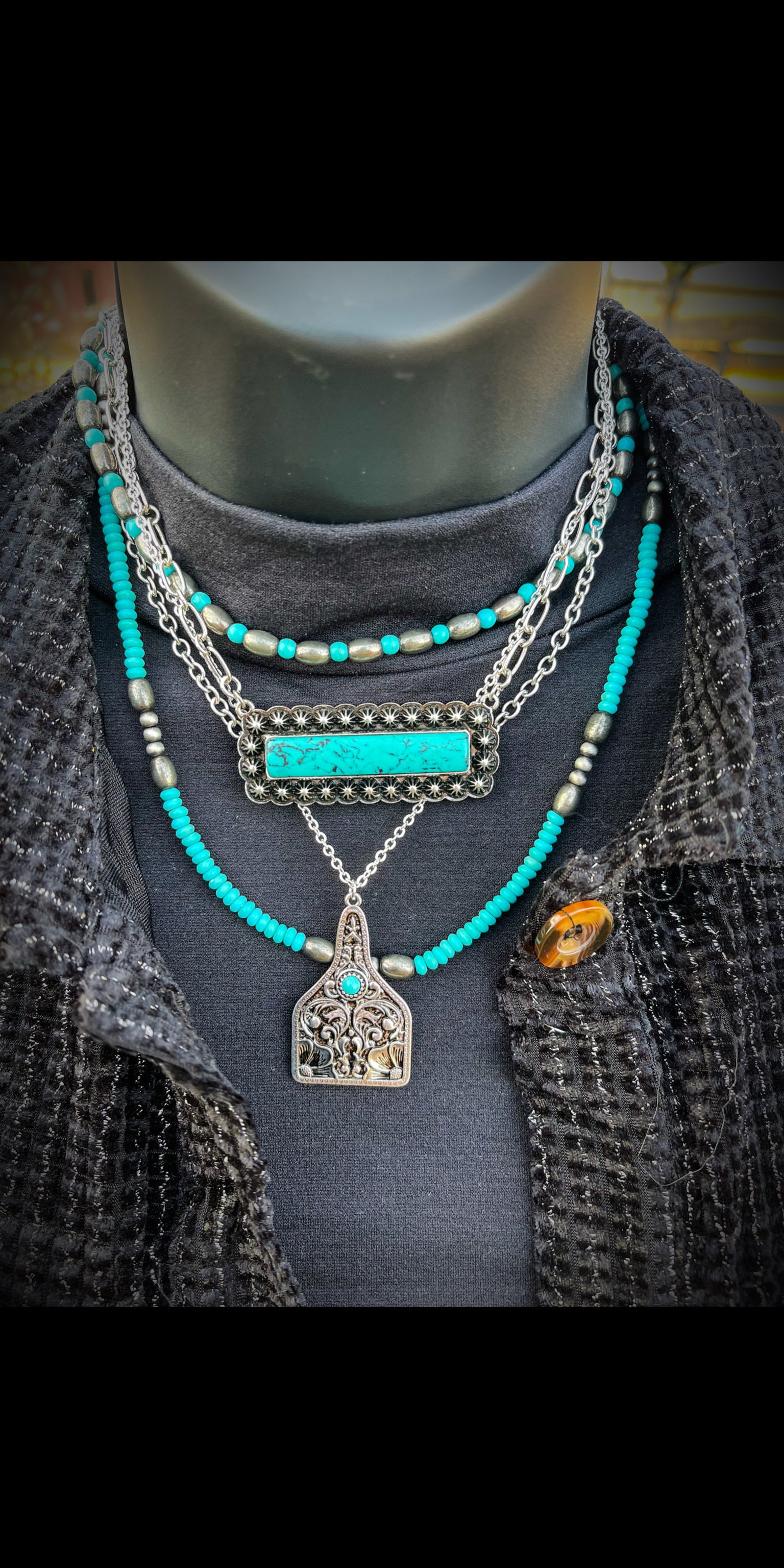 San Lucas Turquoise Necklaces – Gypsy Ranch Boutique