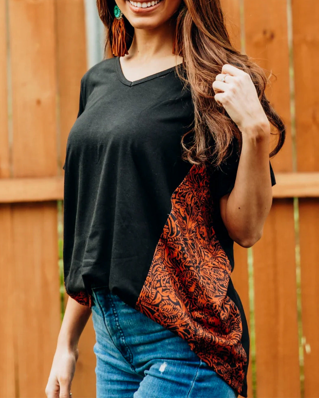 No Limits Tooled Leather Look Top - Also in Plus Size – Gypsy Ranch ...